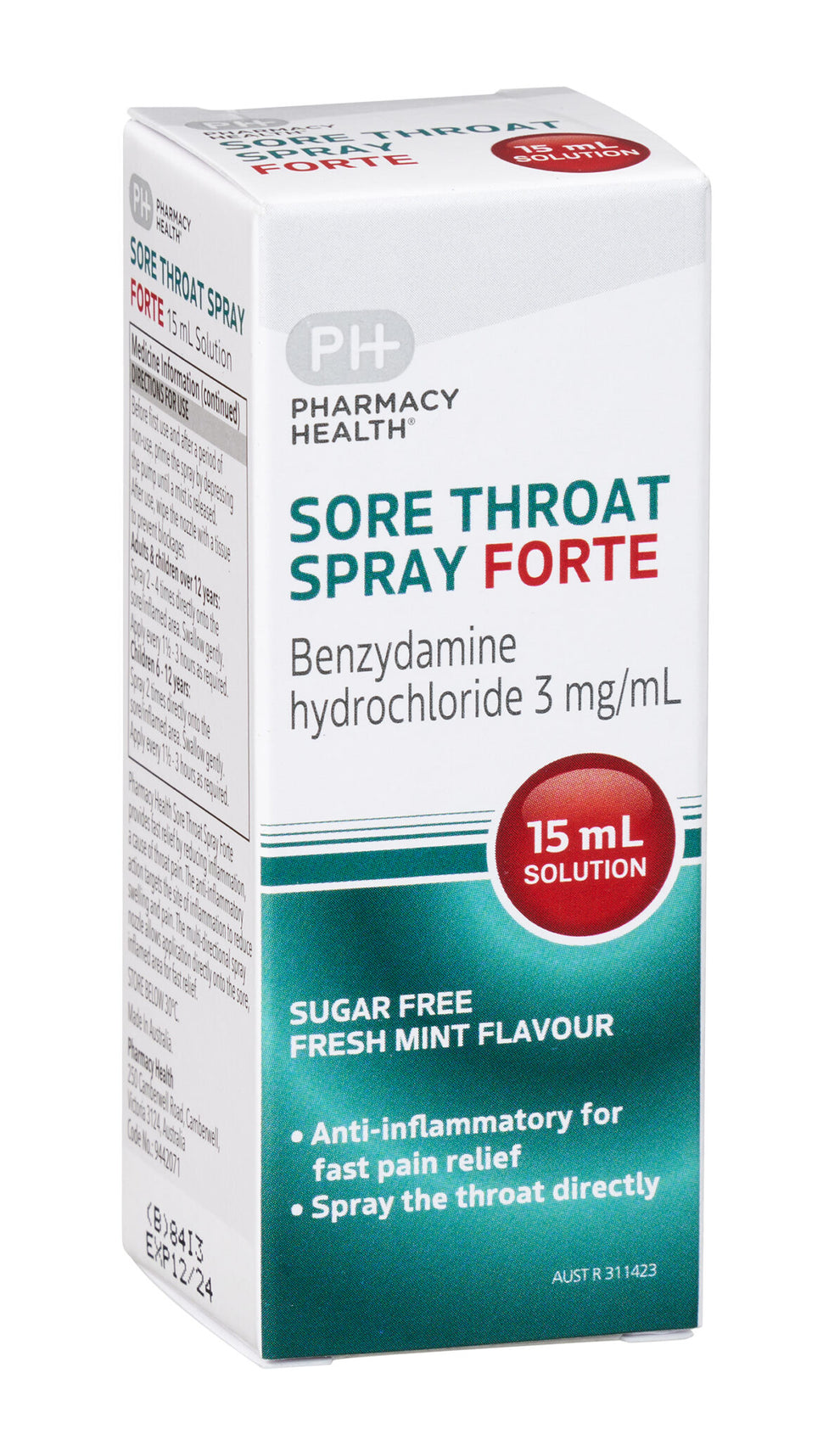 Sore Throat Spray Forte – Sea lake pharmacy