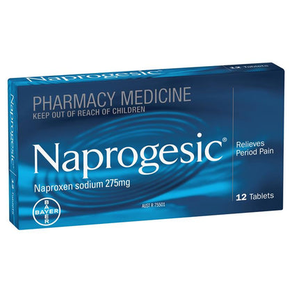 Naprogesic 275mg Tablets 12 Pack – Sea Lake Pharmacy