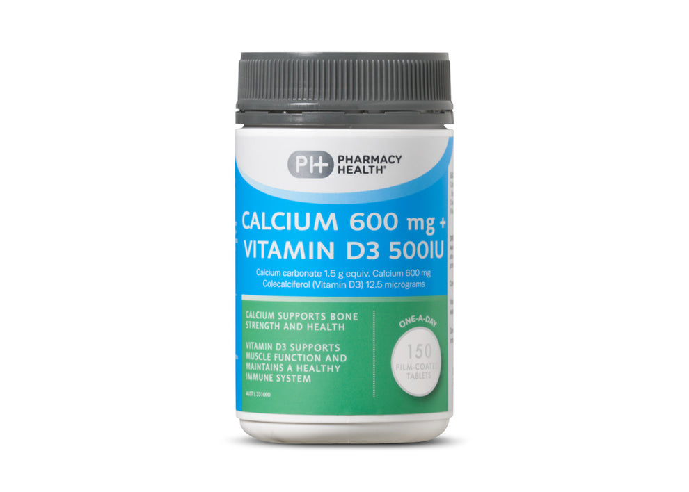Calcium 600 + Vitamin D3 500iu Tablets – Sea lake pharmacy